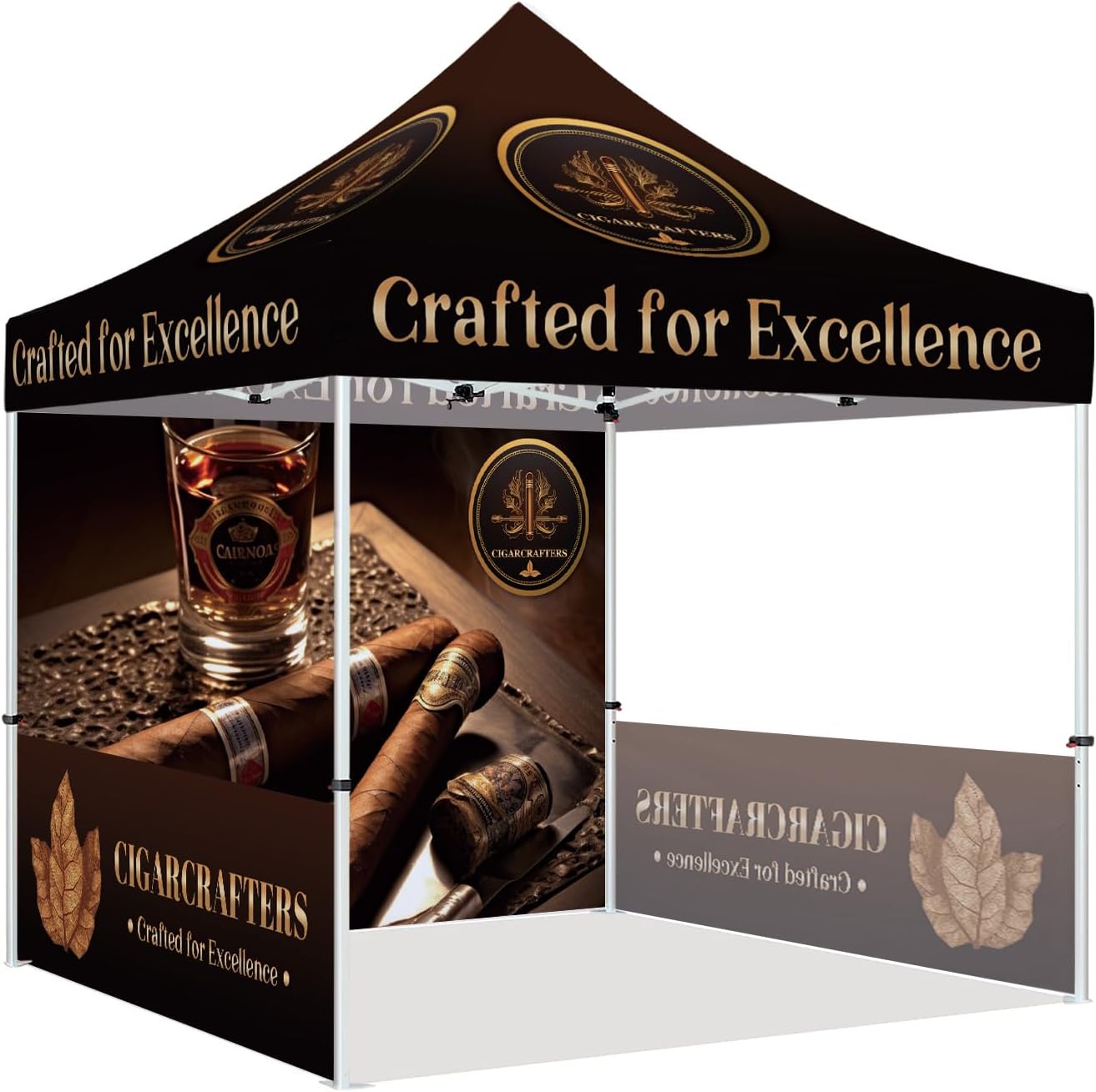 Cigar Tent-Crafted for Excellence Commercial Canopy Tent 10x10 ...