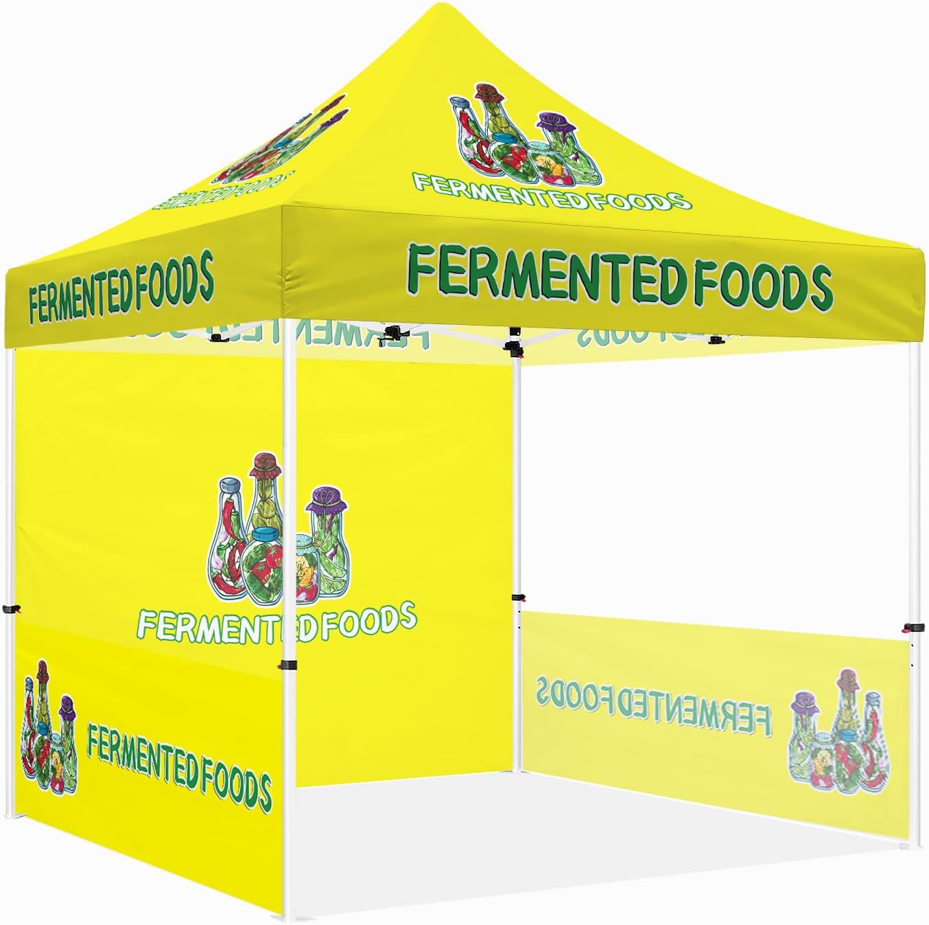 Food Cover Tents-Fermented Food 10x10 Pop Up Canopy Tent – ablem8canopy